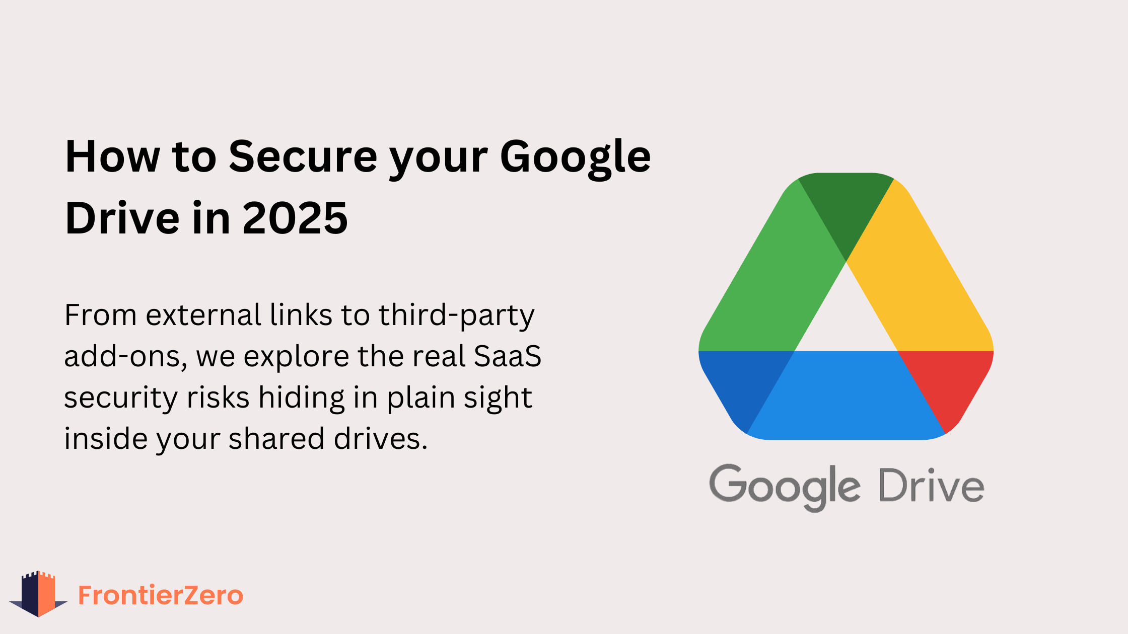 How to Secure Google Drive in 2025